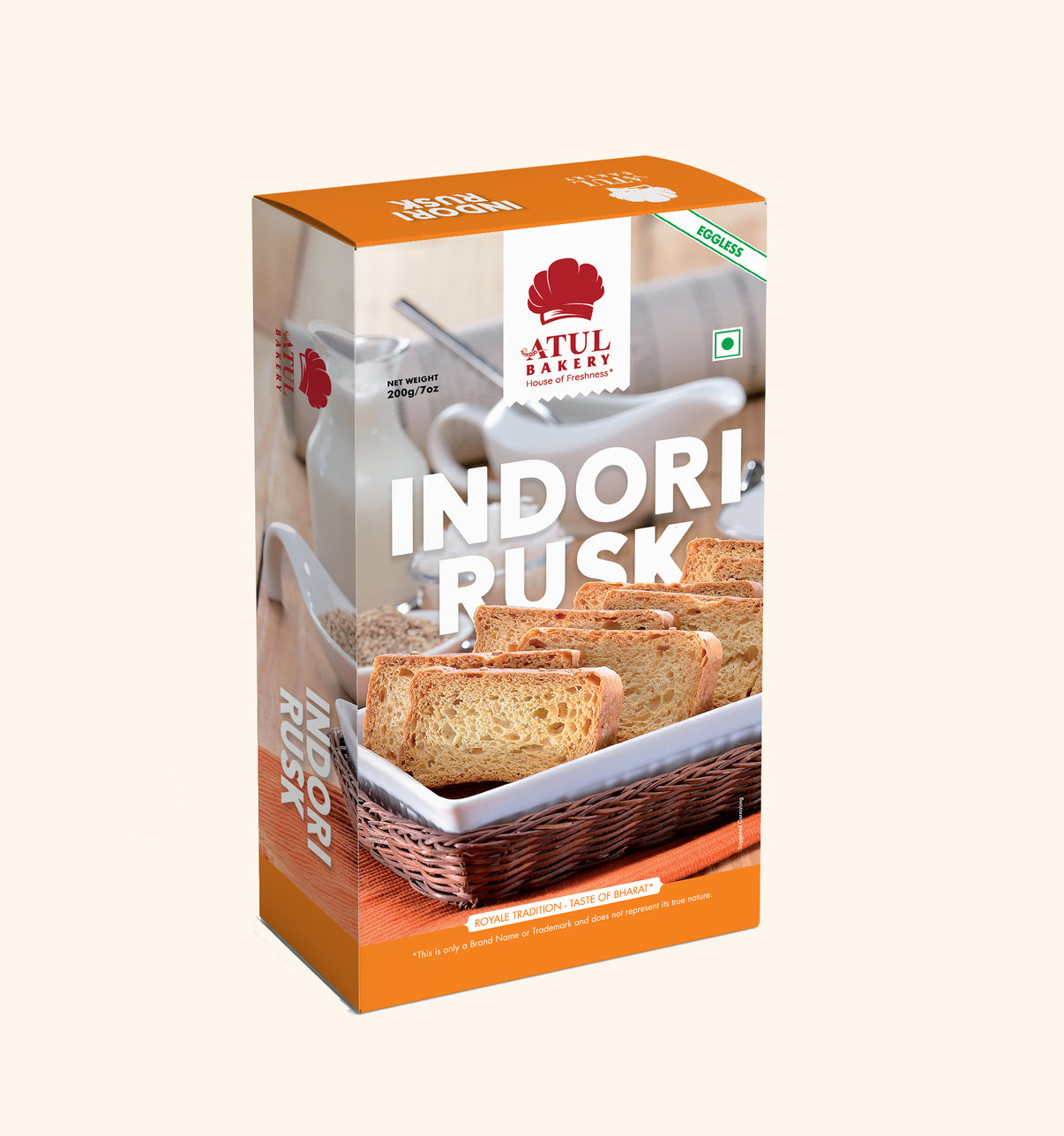 Indori Rusk Bite 200g – Atul Bakery